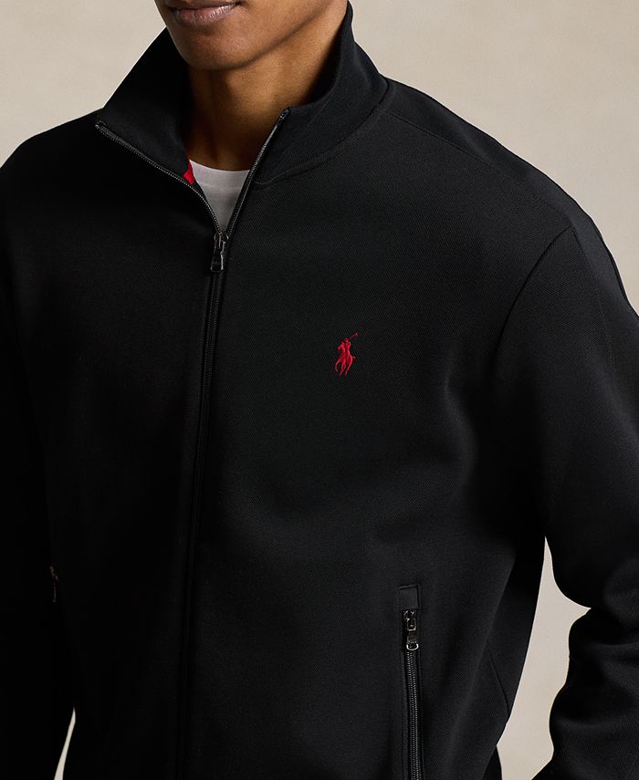 Polo Ralph Lauren Men's Double-Knit Track Jacket - Macy's