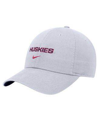 Nike Men's White UConn Huskies 2024 Sideline Club Adjustable Hat - Macy's