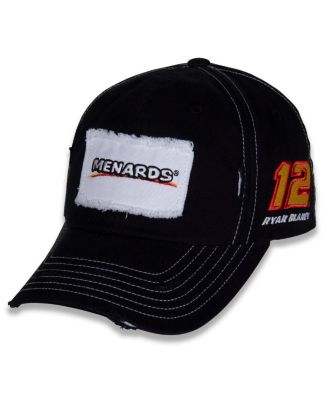 Team Penske Men's Black Ryan Blaney Menards Vintage Patch Adjustable ...