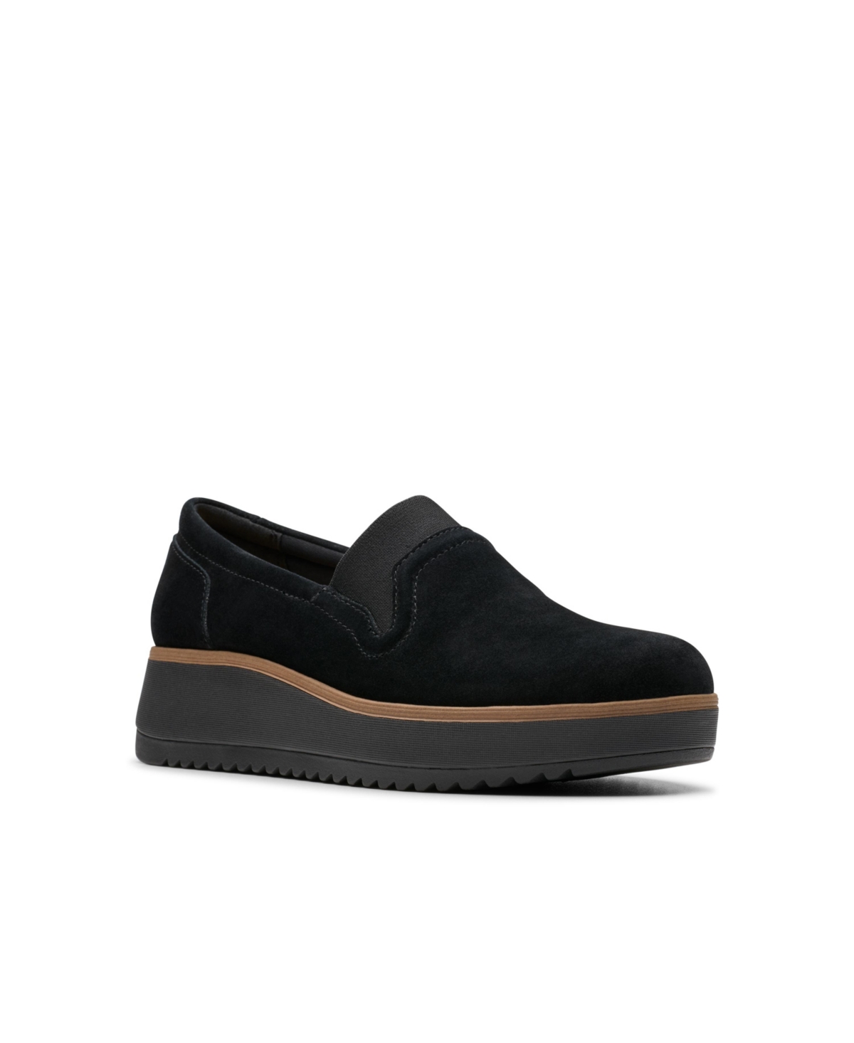 Click here for Clarks Womens Collection Zylah Sky Shoes - Black S... prices