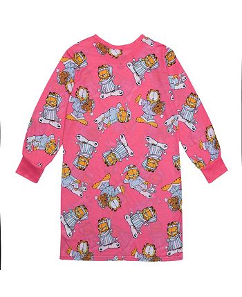 Garfield Little Girl Long Sleeve Pajama - Macy's