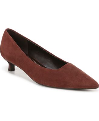 Naturalizer Natalia Kitten-Heel Pointed Toe Pumps - Macy's