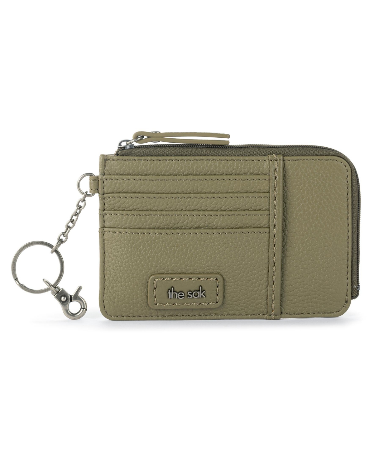 Click here for The Sak Womens Iris Leather Card Wallet - Loden prices