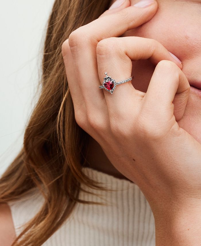 Pandora Sterling Silver Disney Villains Evil Queen Ring - Macy's