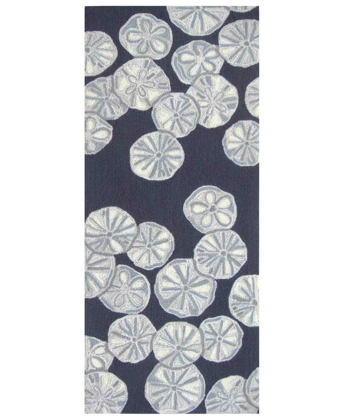 Click here for Liora Manne Capri Sea Biscuit 2x5 Area Rug - Navy prices