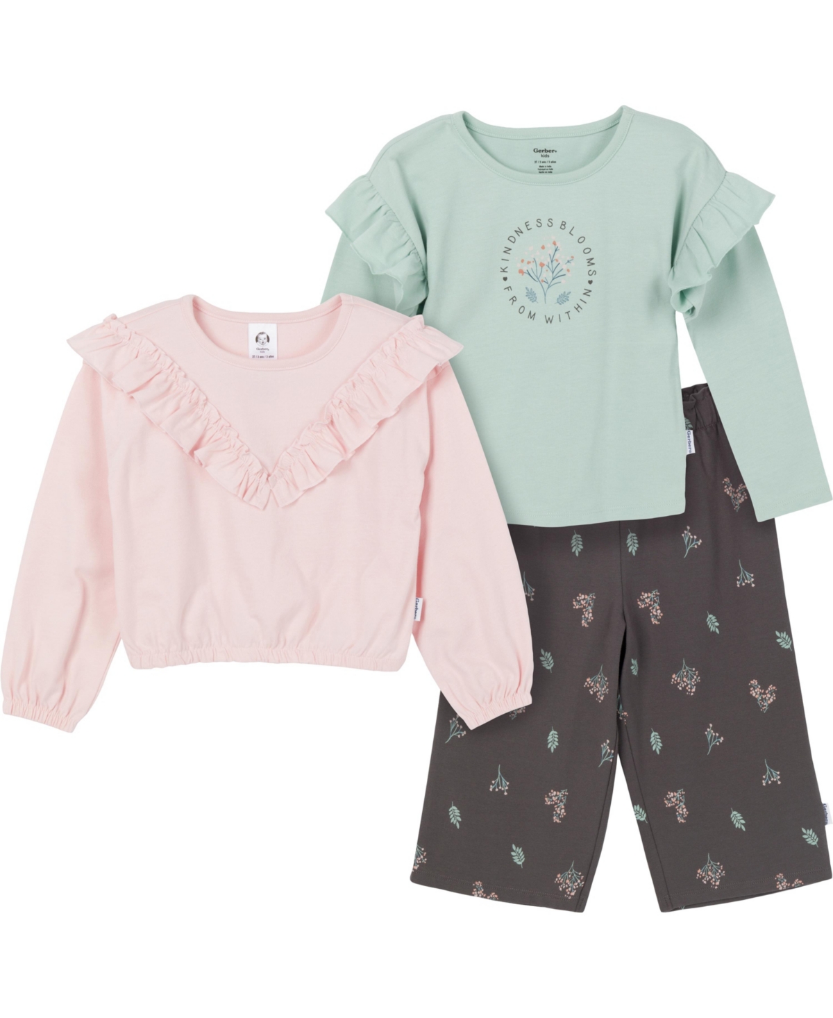 Click here for Gerber Toddler Girls Tops and Pant  3-piece Set -... prices