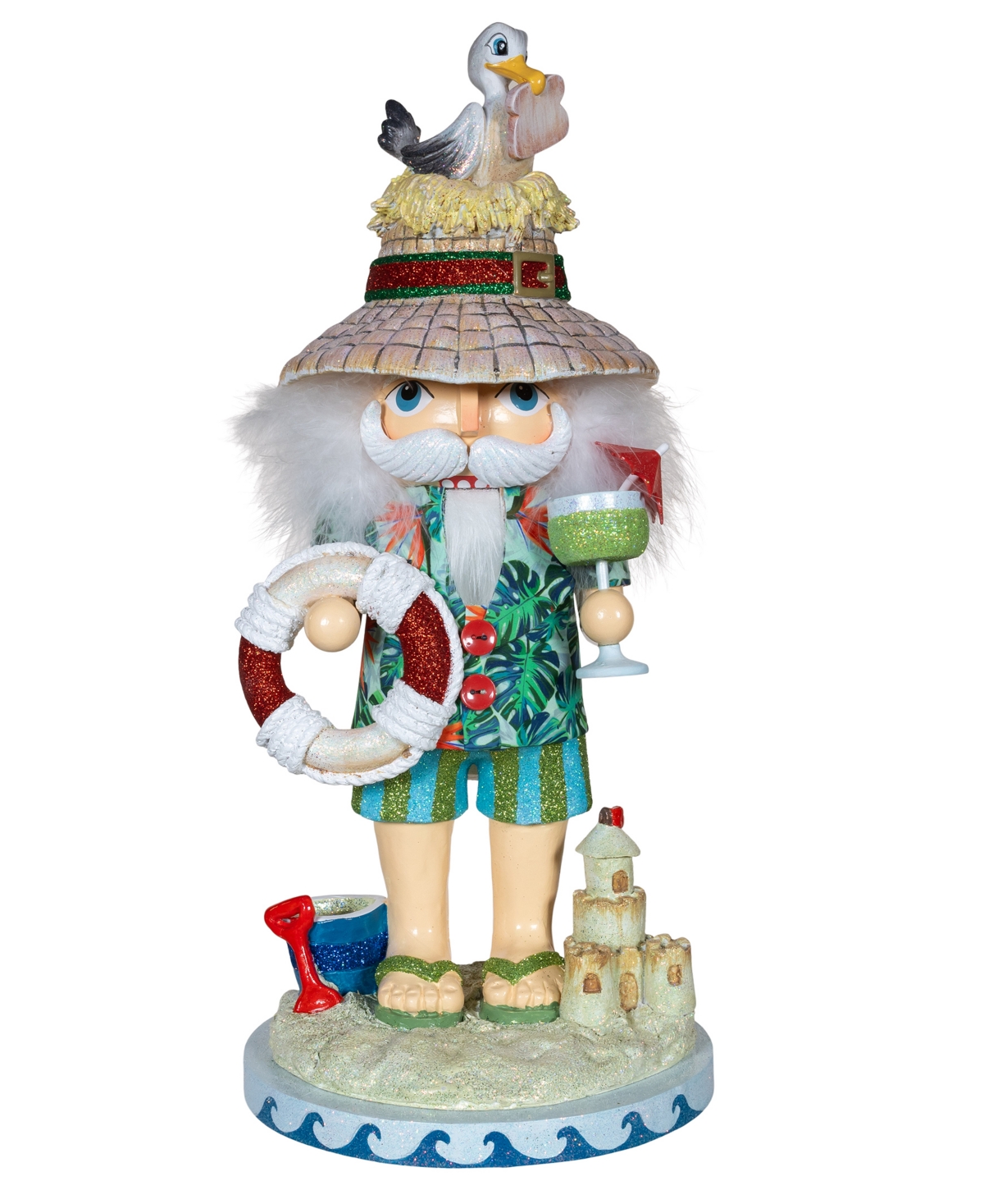 Click here for Kurt Adler 15-Inch Hollywood Beach Nutcracker - Mu... prices