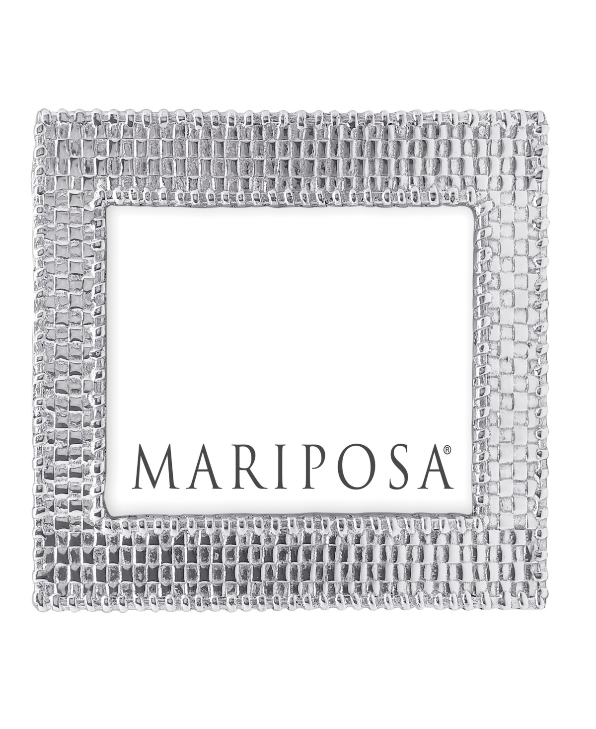 Click here for Mariposa Basketweave Frame  4x6 - Silver prices