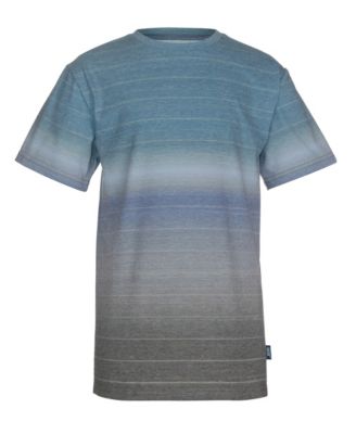 Univibe Big Boys Malcolm Fade Stripe Short Sleeve T-shirt - Macy's