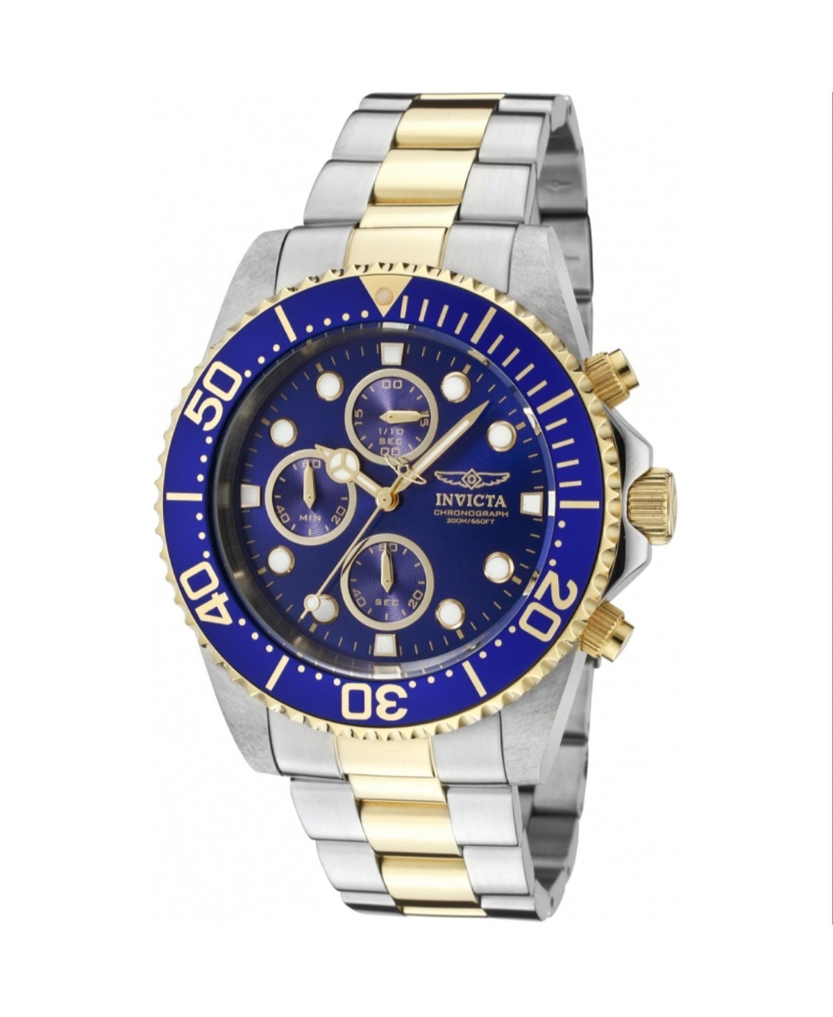 Click here for Invicta Mens 1773 Pro Diver Quartz Chronograph Blu... prices