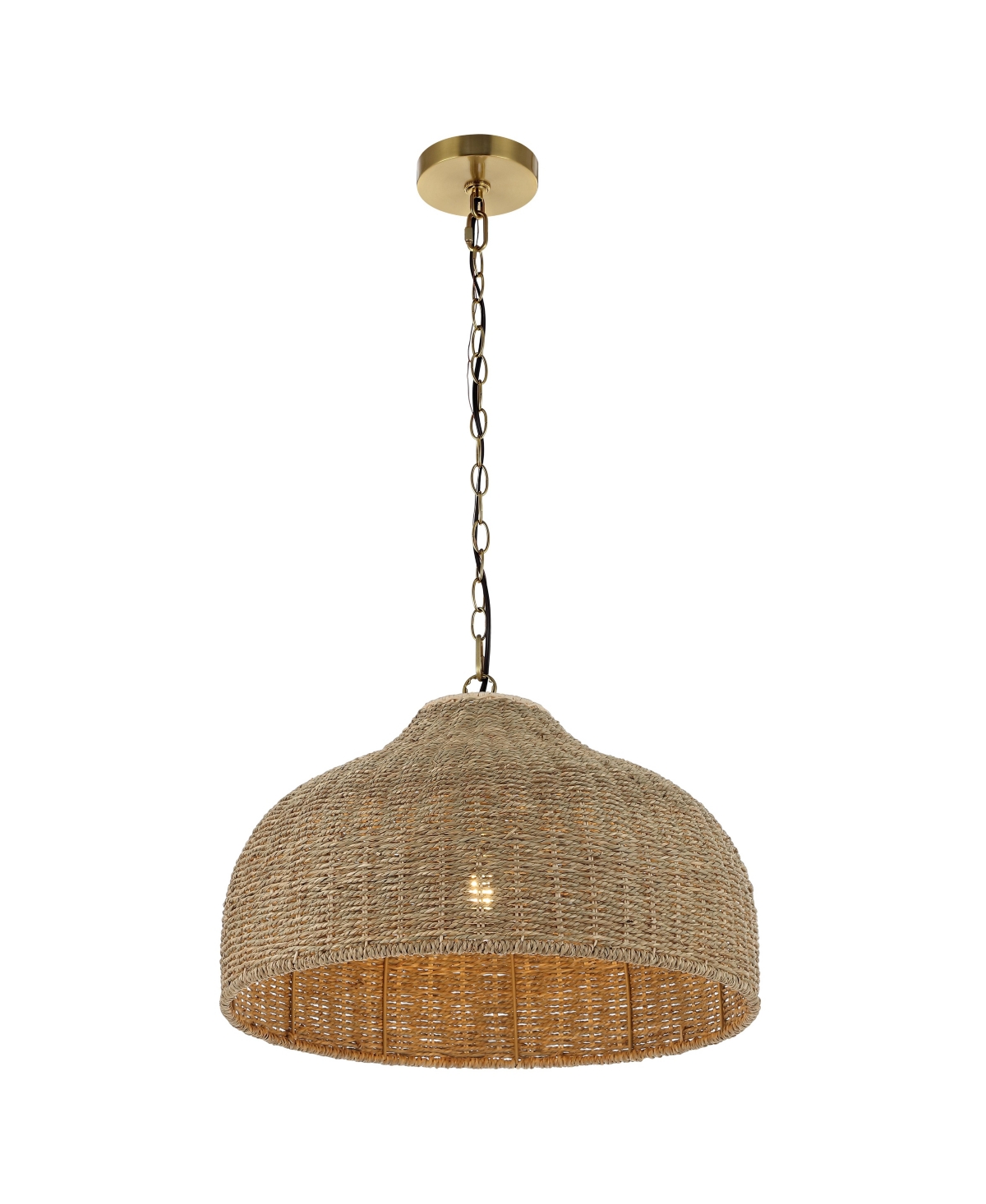 Click here for Jonathan Y Eliza 20 1-Light Coastal Bohemian Ratta... prices
