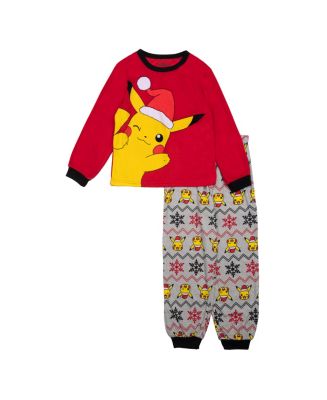 Pokemon Little Boy Holiday Long Sleeve Long Leg, 2 piece set - Macy's