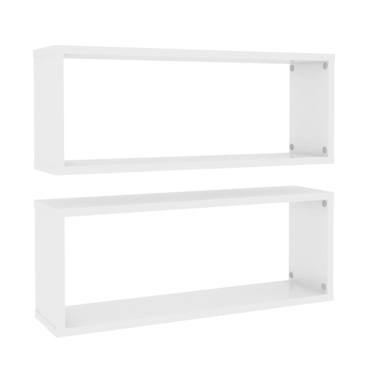 Click here for vidaXL Wall Cube Shelves 2 pcs 23.6x5.9x9.1 Engine... prices