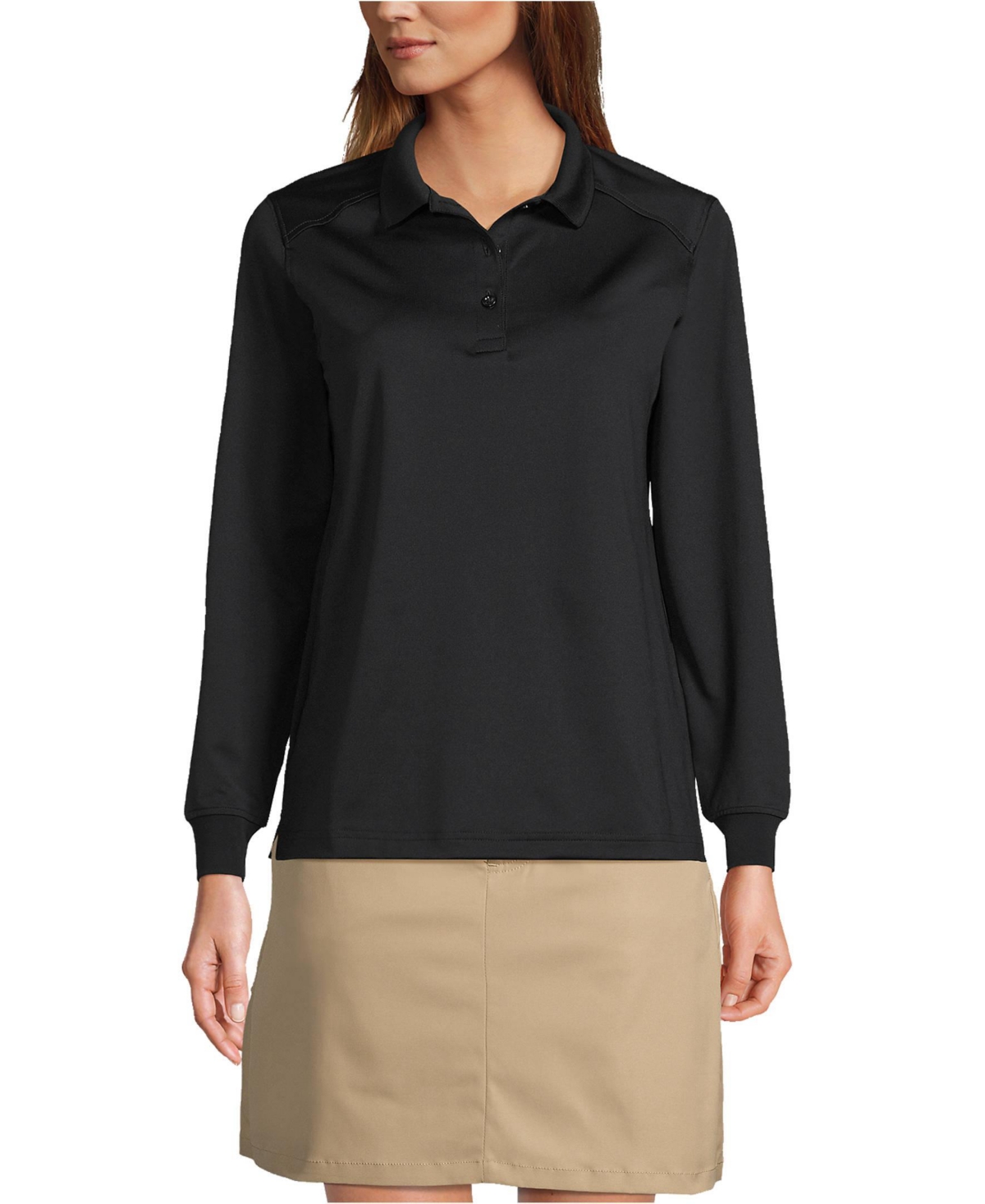 Click here for Lands End School Uniform Womens Long Sleeve Rapid... prices