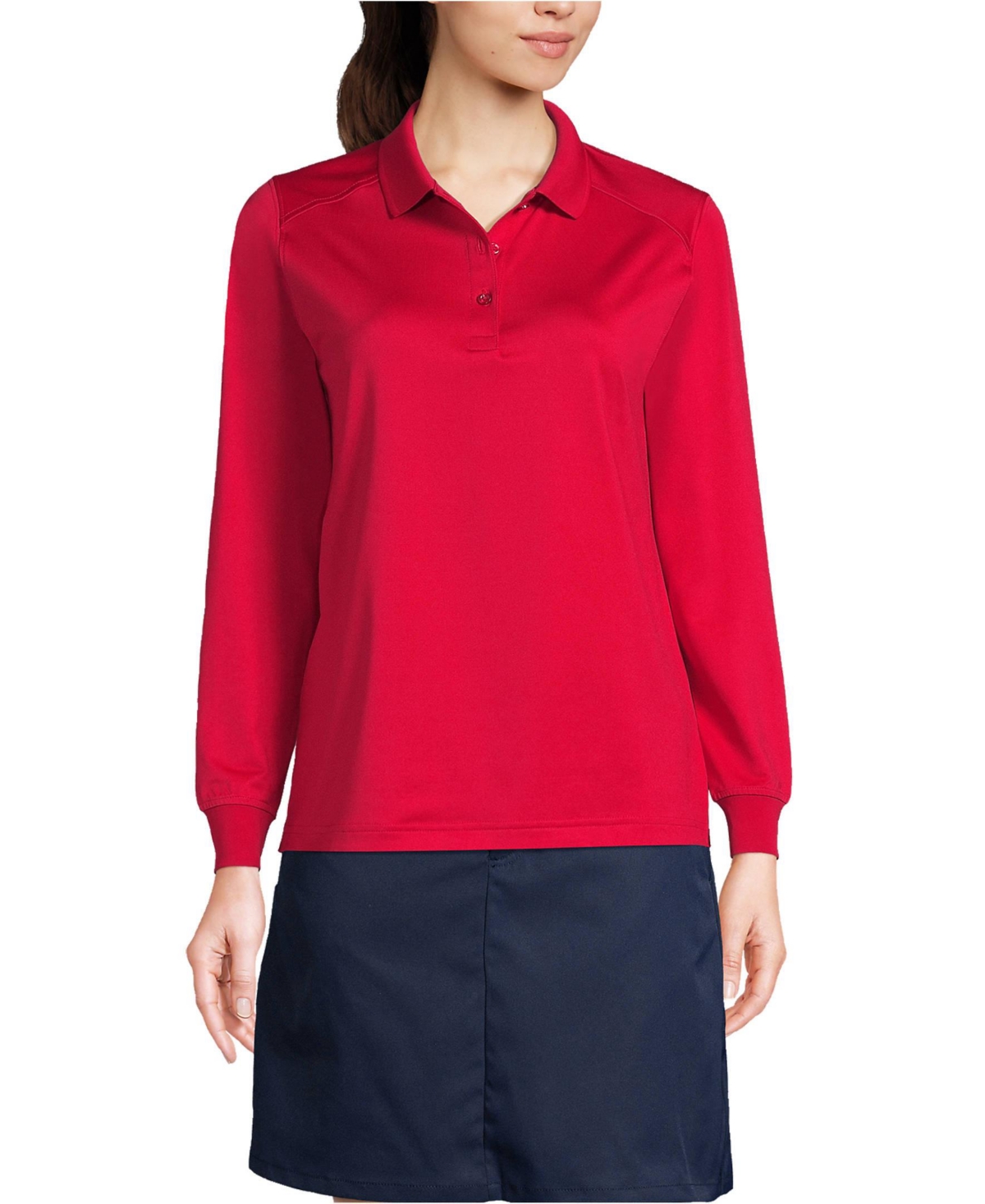 Click here for Lands End School Uniform Womens Long Sleeve Rapid... prices