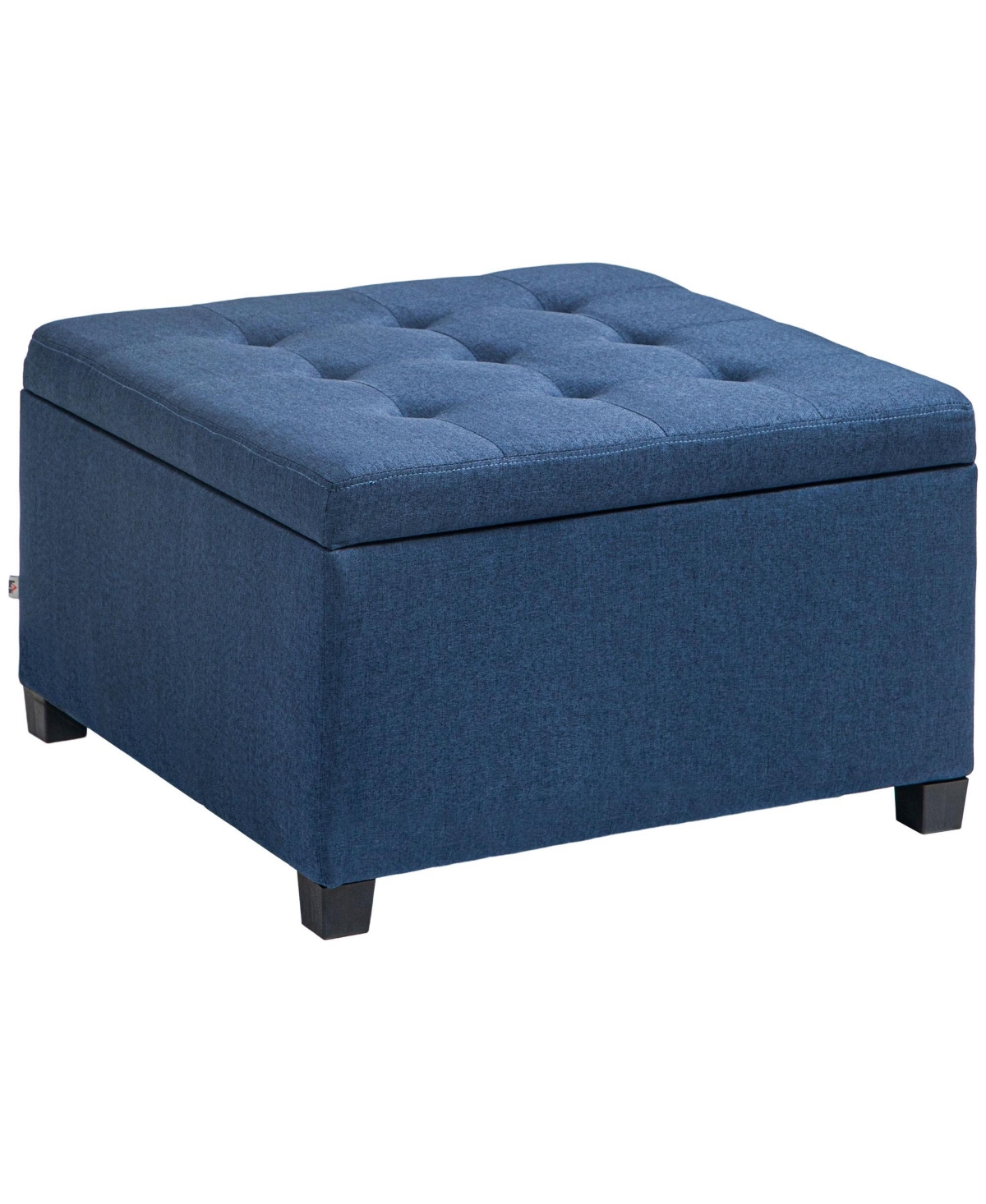 Click here for Homcom Fabric Tufted Storage Ottoman with Flip Top... prices