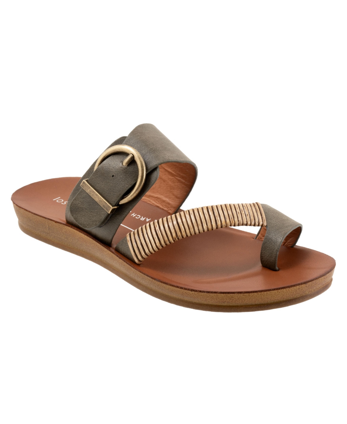 Click here for Los Cabos Bria Sandal - Khaki prices