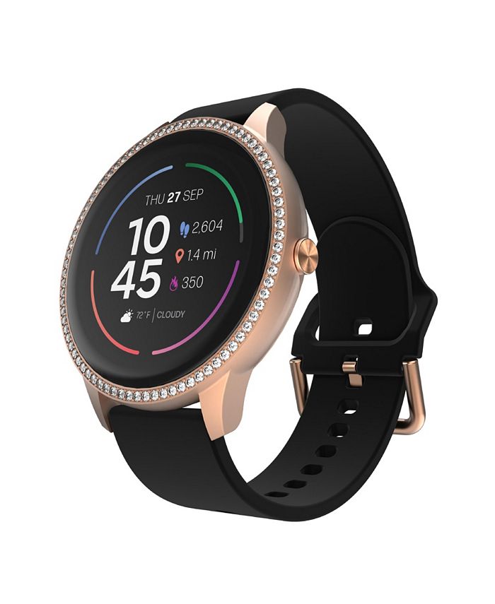 iTouch Sport 4 Unisex Black Silicone Strap Smartwatch 43.2mm - Macy's