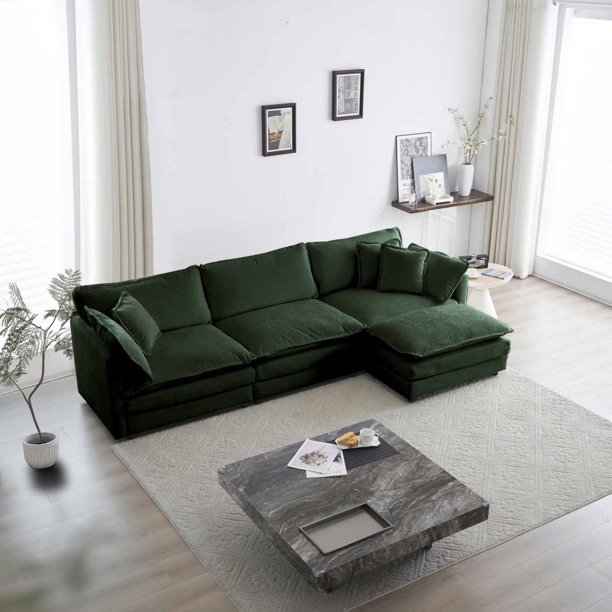 Click here for Streamdale Furniture Comfy Modular Oversized L-Sha... prices
