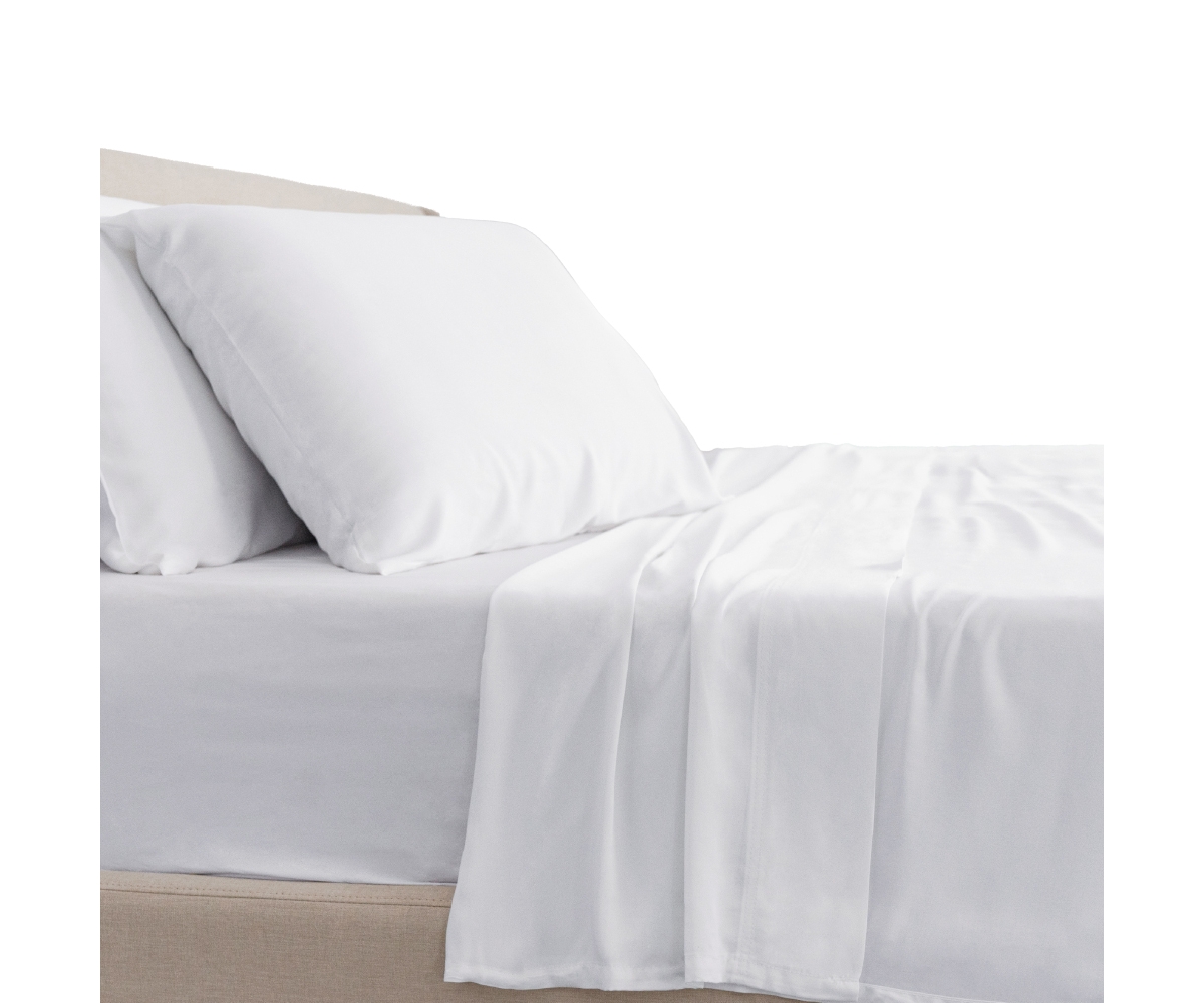 Click here for Cariloha Classic 4-Piece Twill Sheet Set | White |... prices