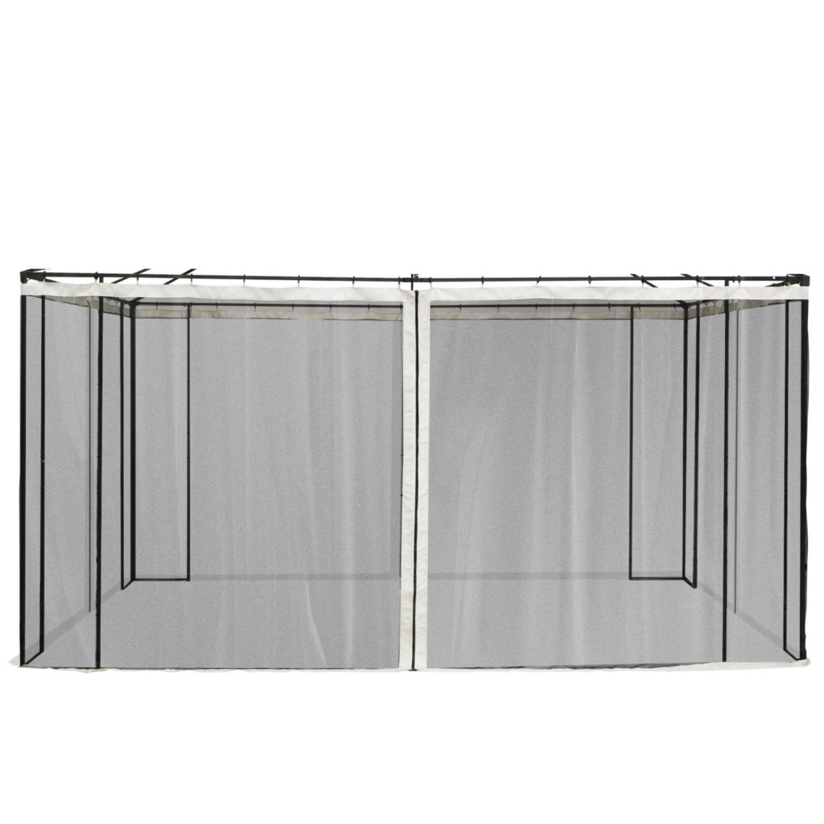 Click here for 10 x 13 Gazebo/Tent Sidewall Netting with Zippers... prices