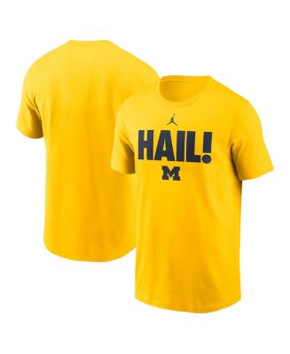 Jordan Men's Maize Michigan Wolverines Local Ultimate Chant T-Shirt ...