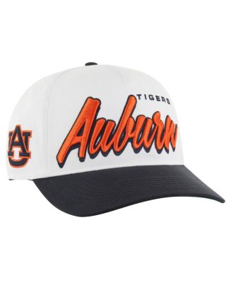 '47 Brand Men's White Auburn Tigers Drop Shadow Hitch Adjustable Hat ...