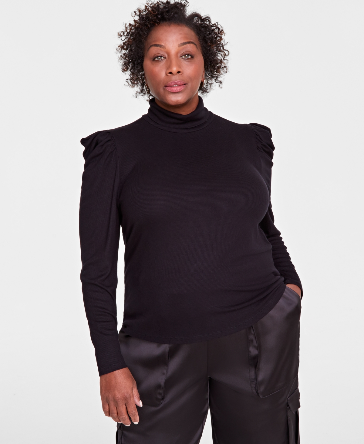 Click here for I.n.c. International Concepts Plus Size Puff-Shoul... prices