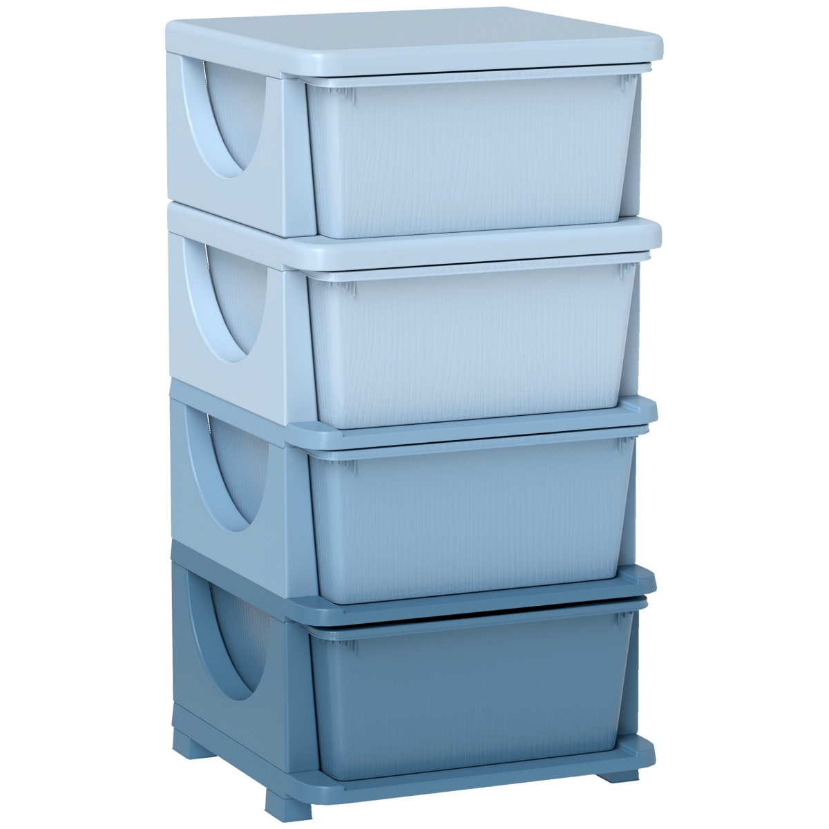 Click here for Qaba 30" 4 Tier Kids Storage Unit Dresser Tow... prices