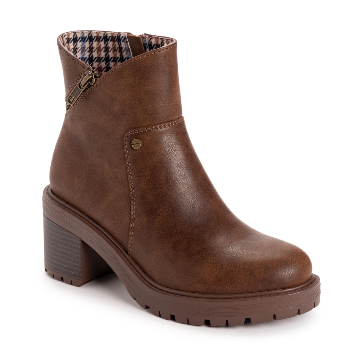 Click here for Muk Luks Womens Lucy Lucia Boot - Brown prices