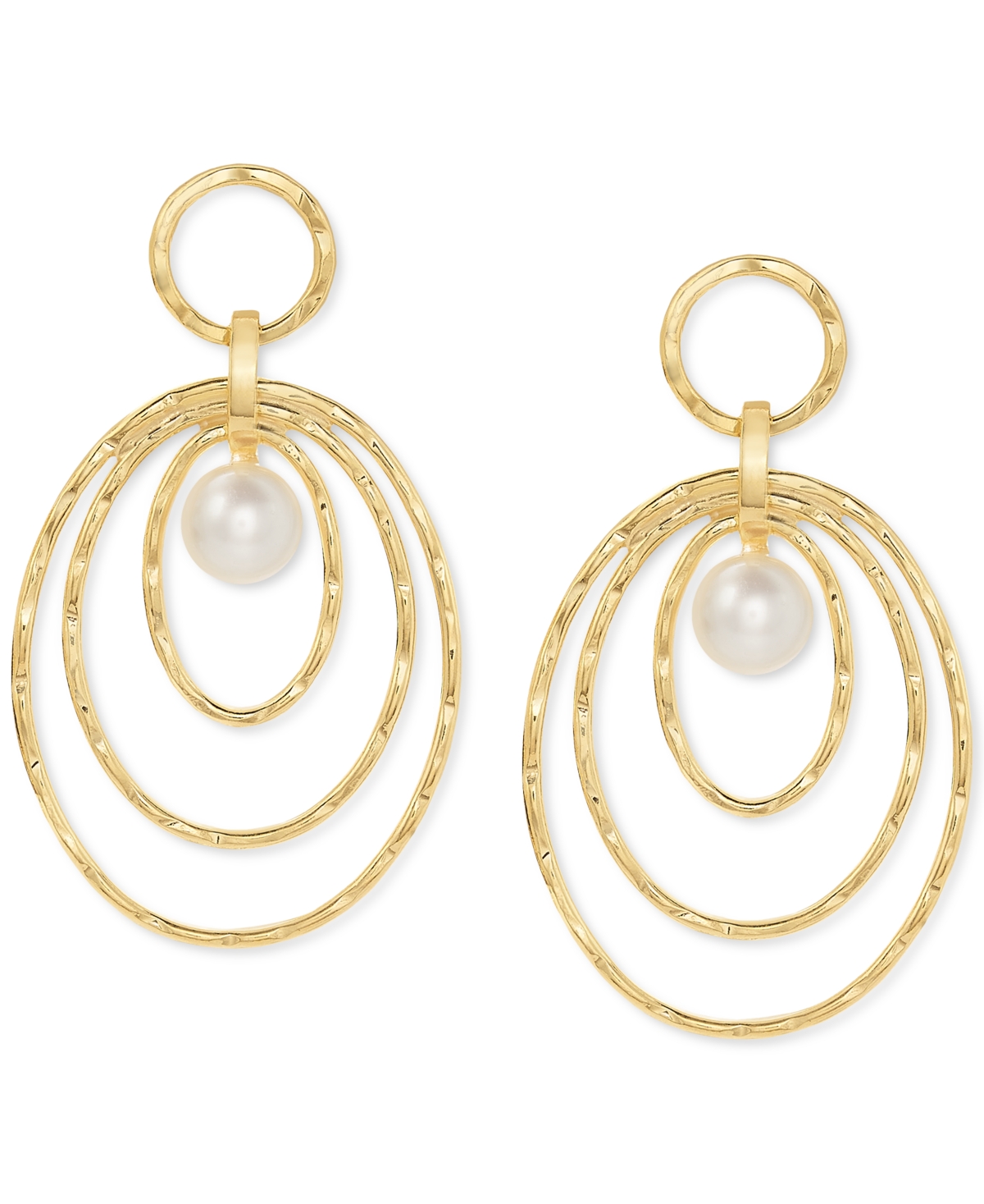Click here for Cultured Freshwater Pearl (6-1/2 - 7mm) Orbital Op... prices