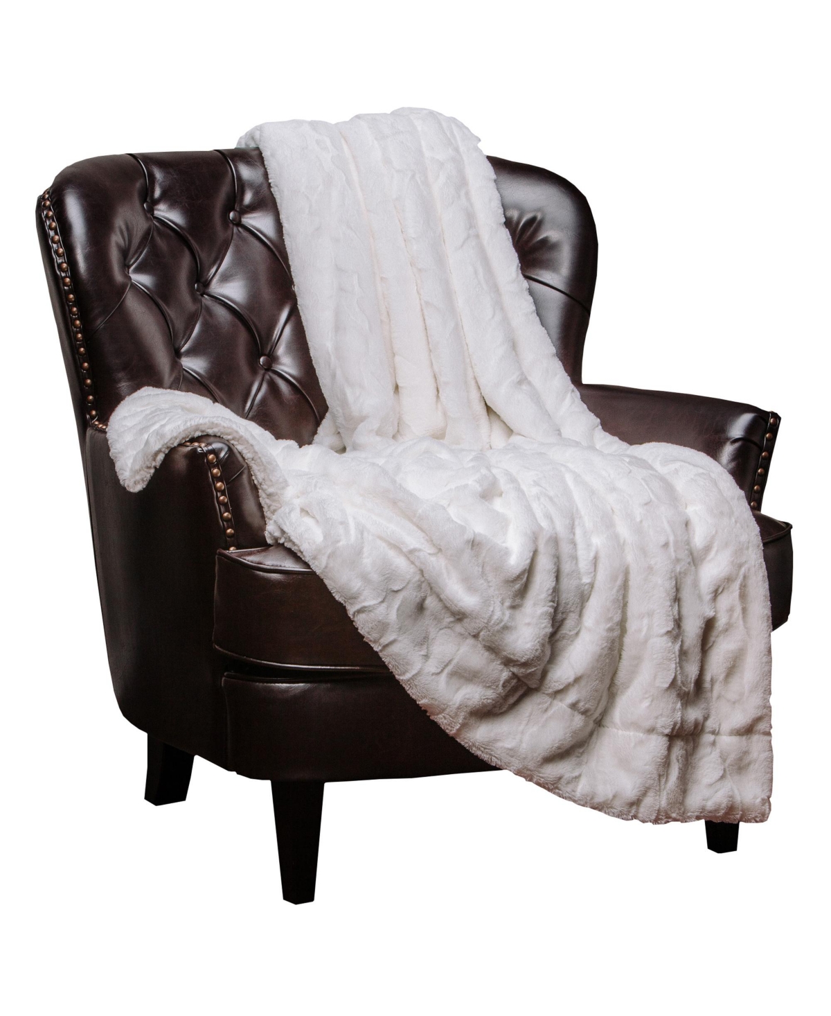 Click here for Chanasya Premium Wolf Faux Fur Throw Blanket - Sof... prices