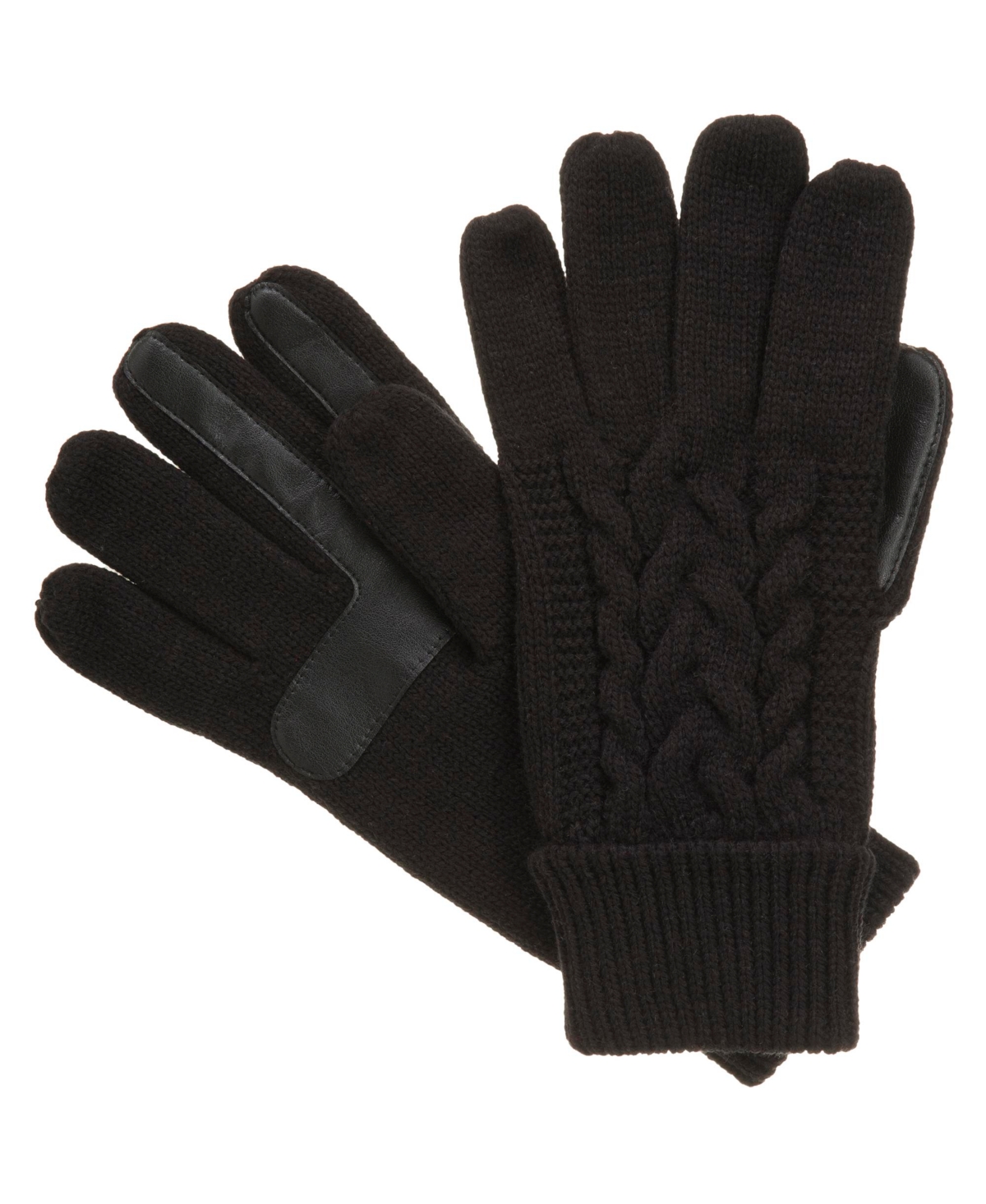 Click here for Isotoner Womens Cable Knit Gloves with Smart Touch... prices