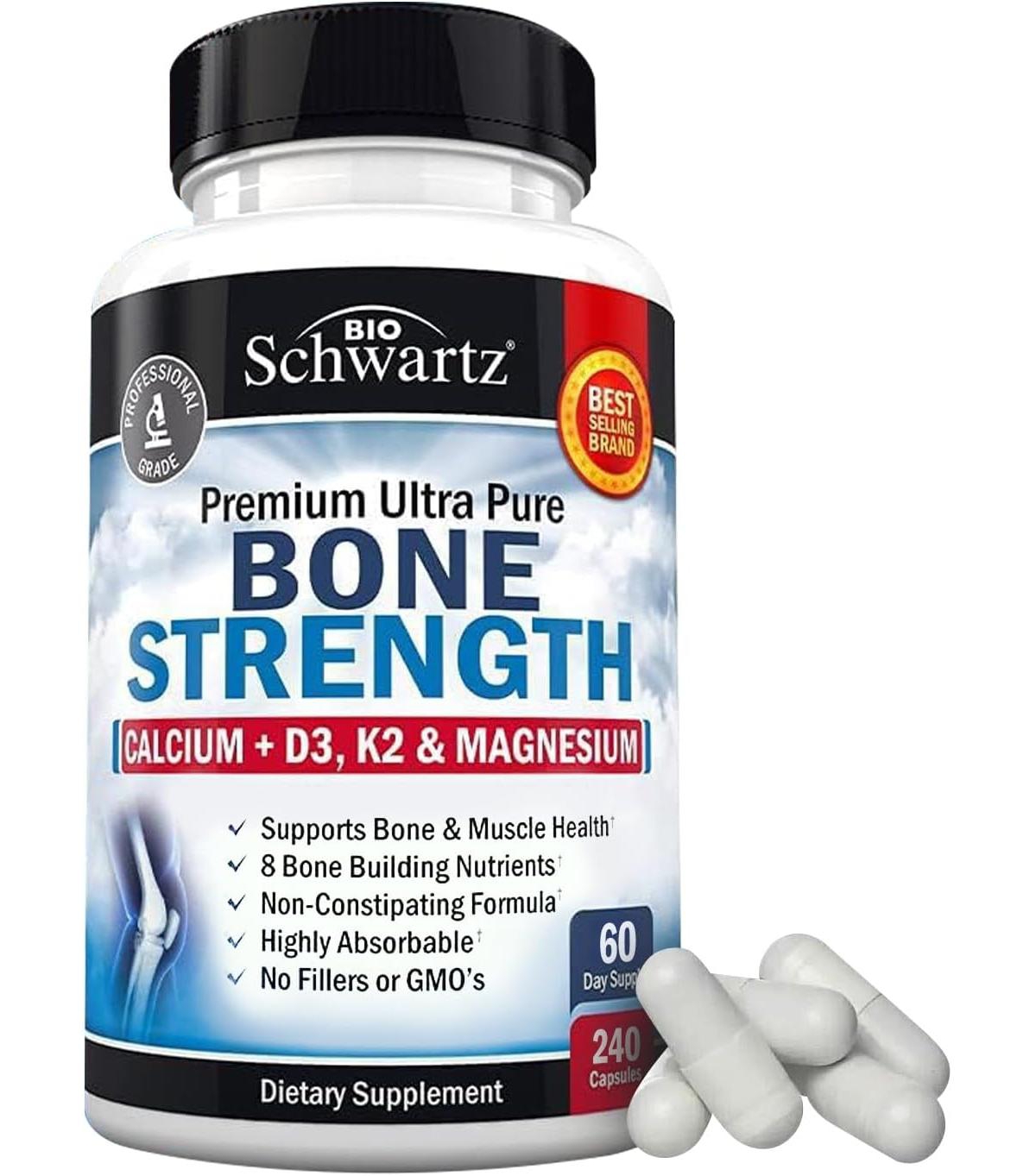 Click here for Bone Strength Capsules  240 ct prices