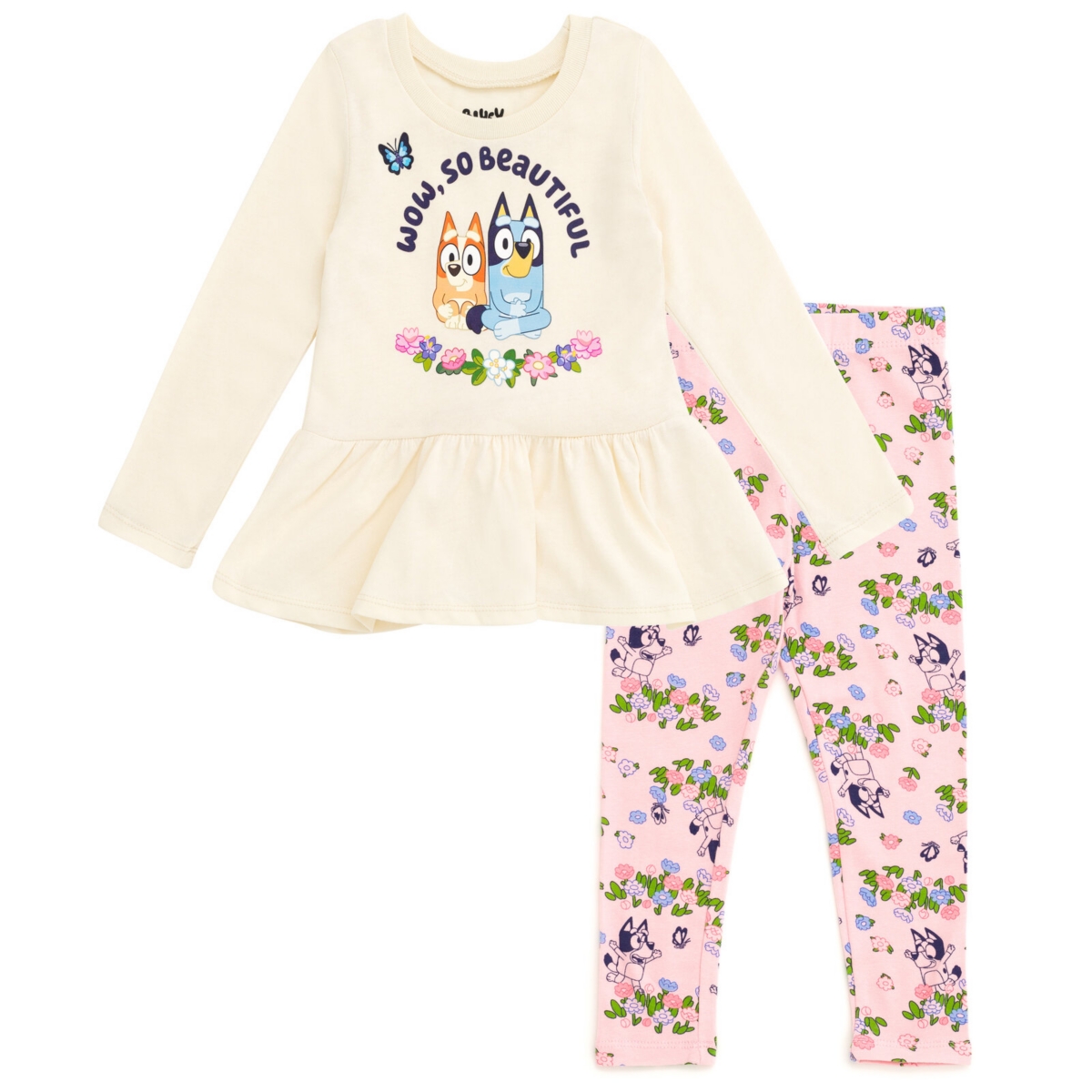 Click here for Bluey Little Girls T-Shirt and Leggings Outfit Set... prices