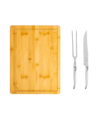 French Home Laguiole 2 Piece Carving with Wood Cutting Board - Macy's