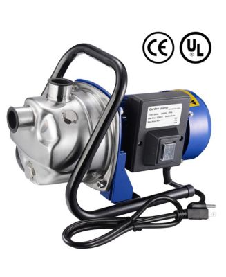 1200W Electric Water Booster Pump Stainless Steel Garden Sprinkler Pump ...