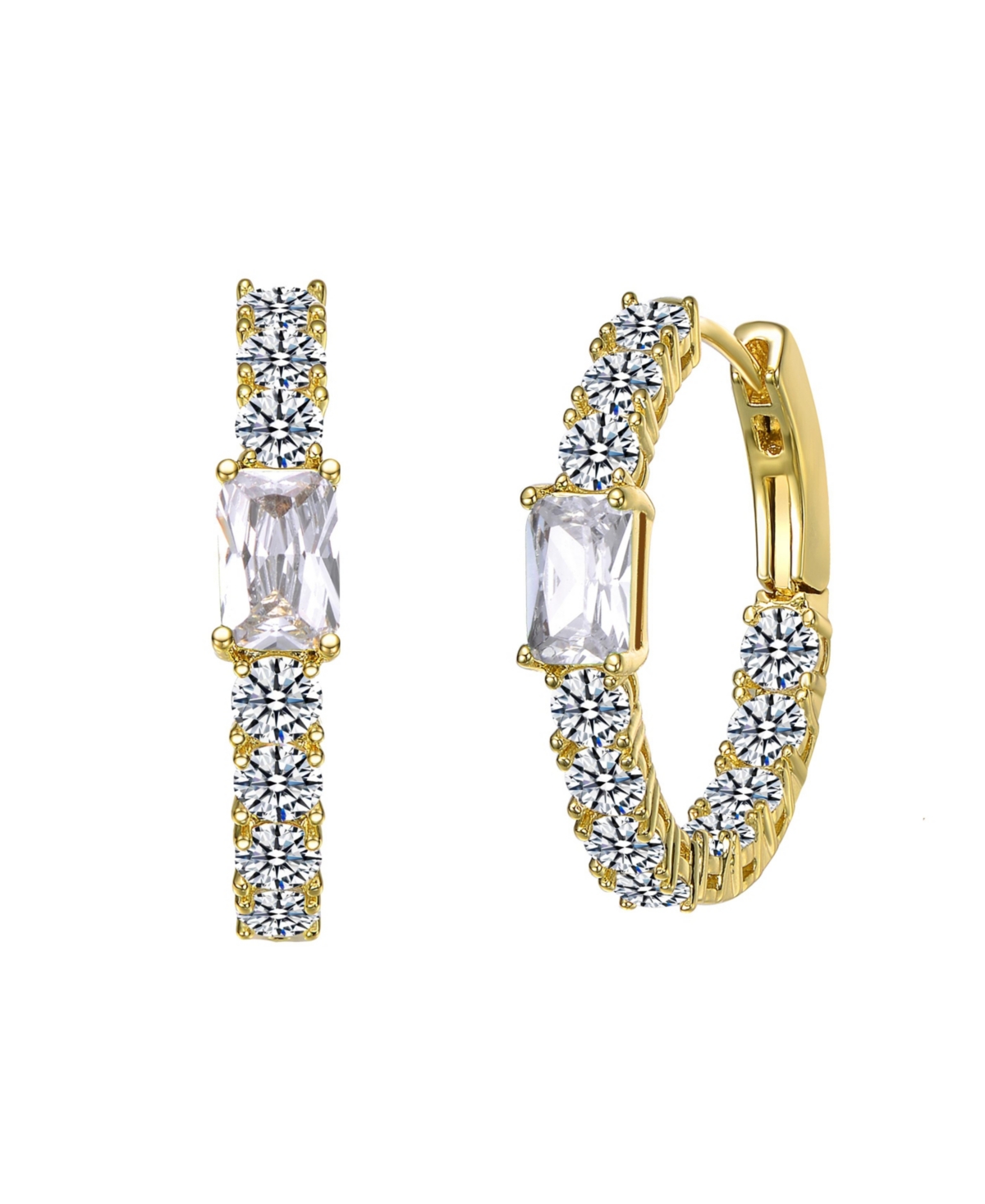 Click here for 14k Gold Plated with Colored Cubic Zirconia Inside... prices