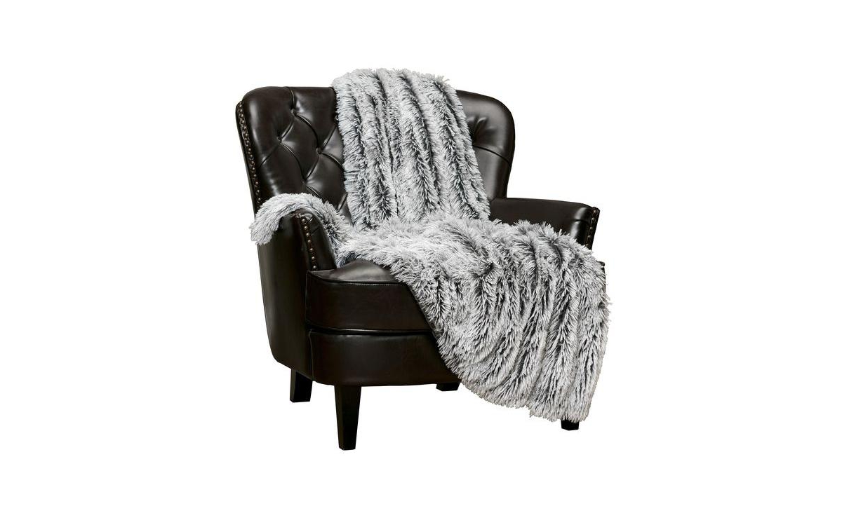 Click here for Chanasya Premium Solid Faux Long Fur Throw Blanket... prices