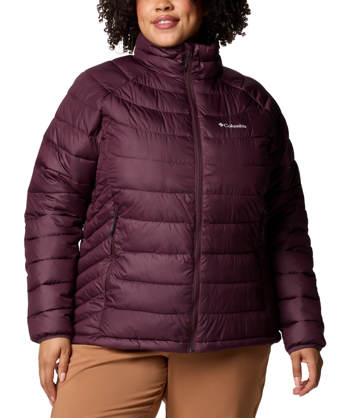 Click here for Columbia Plus Size Powder Lite Ii Full Zip Insulat... prices