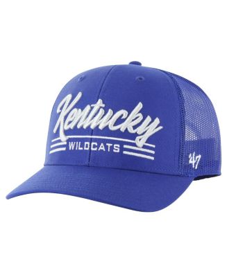 '47 Brand Men's Royal Kentucky Wildcats Garner Trucker Adjustable Hat ...