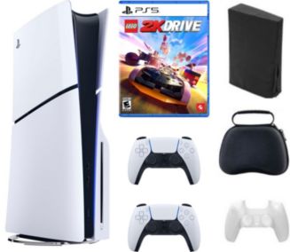 Sony PS5 - Playstation 5 Slim Disc Bundle With Accessories, Extra ...