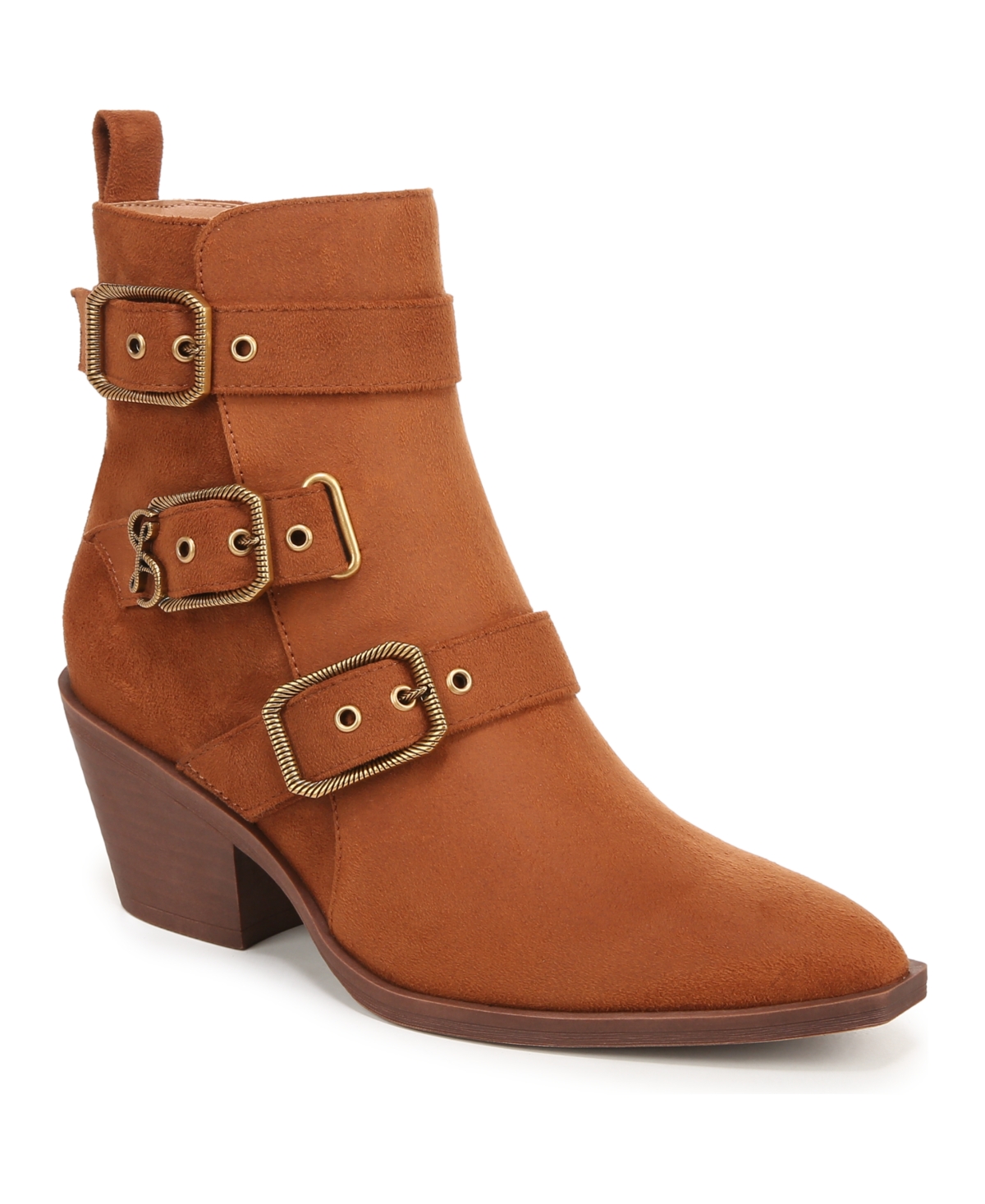 Click here for Sam and Libby Womens Finnley Western Buckle Bootie... prices