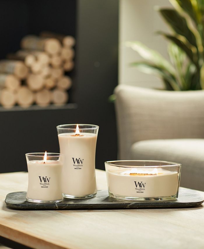 WoodWick Candle WoodWick Vanilla Bean Ellipse - Macy's