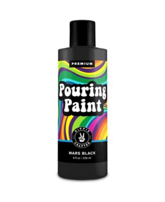 Hippie Crafter 8oz Acrylic Pouring Paint Black - Macy's