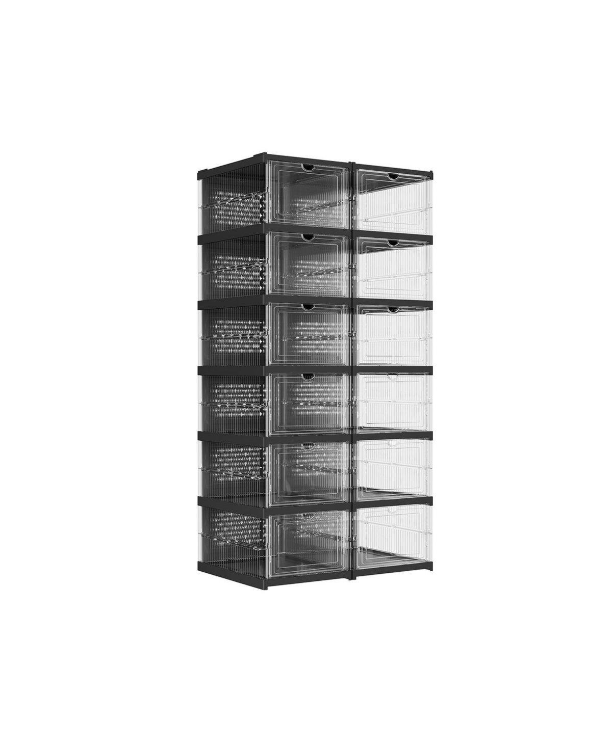 Click here for Slickblue Stackable Shoe Boxes for Efficient and C... prices