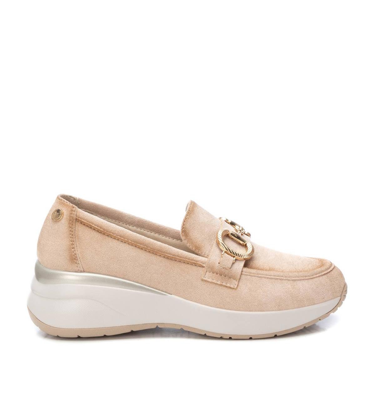 Click here for Womens Suede Moccasins By Xti - Beige prices