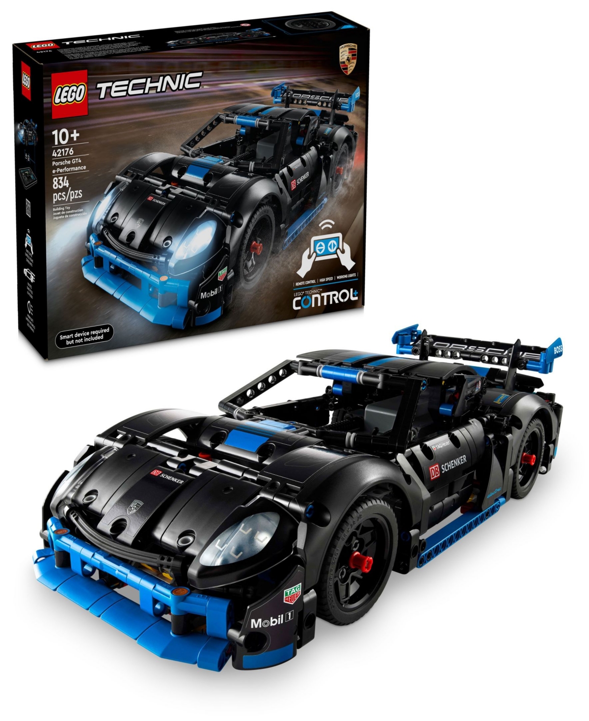 Lego Kids' Technic Porsche Gt4 E-performance Race Car Toy 42176 ...