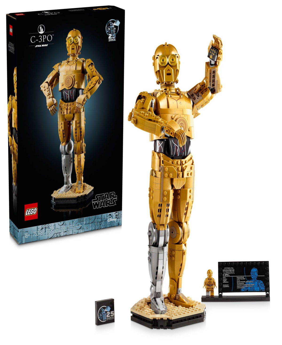 Click here for Lego Star Wars C-3PO Buildable Droid Figure for Bu... prices