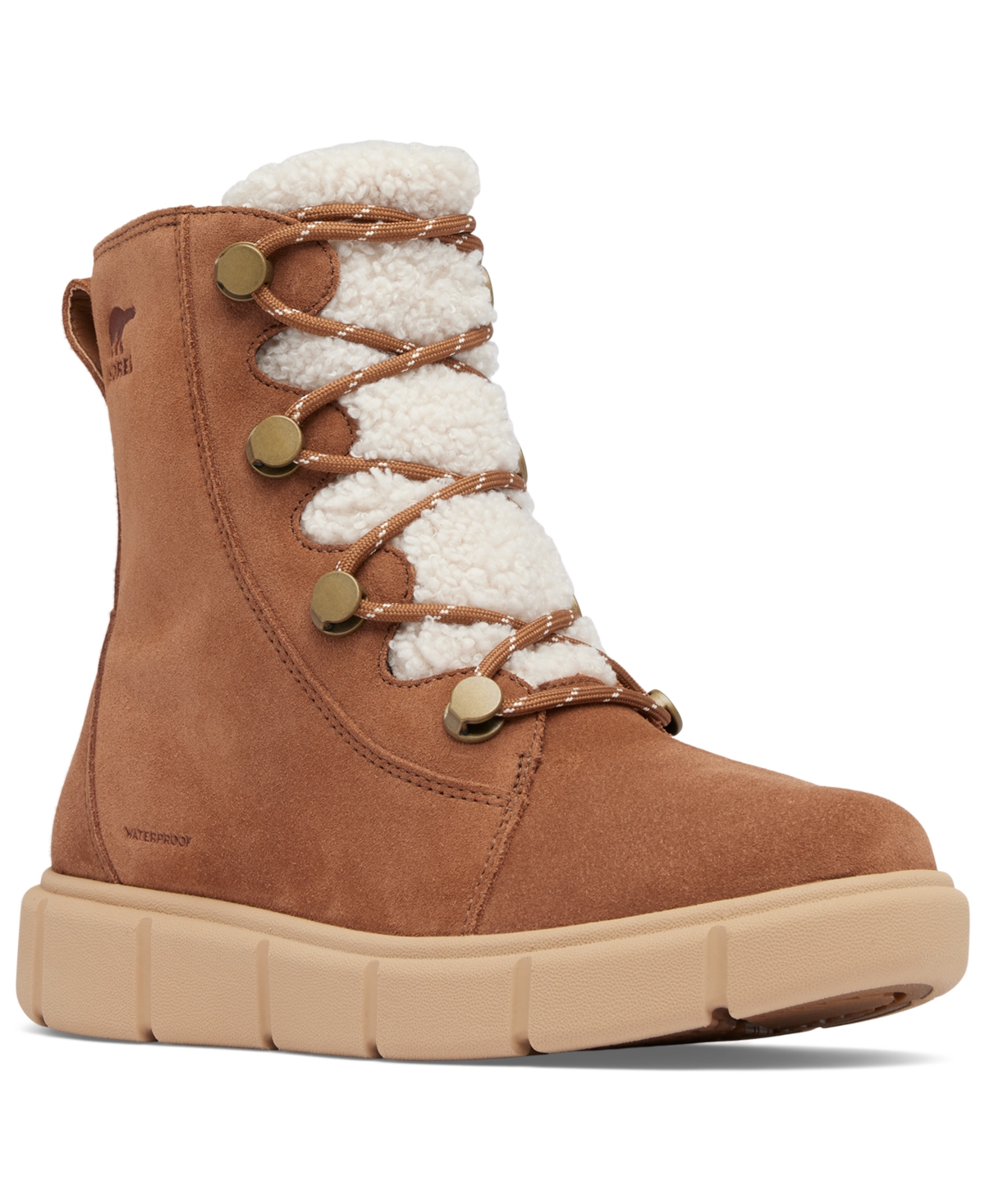 Click here for Sorel Womens Explorer Iii Lace-Up Booties - Velvet... prices